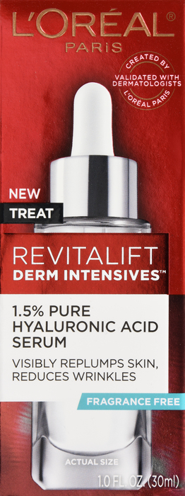 Pack of 12-Revitalift Derm Hyaluronic Acid Serum 1oz By L'Oreal Hair ...