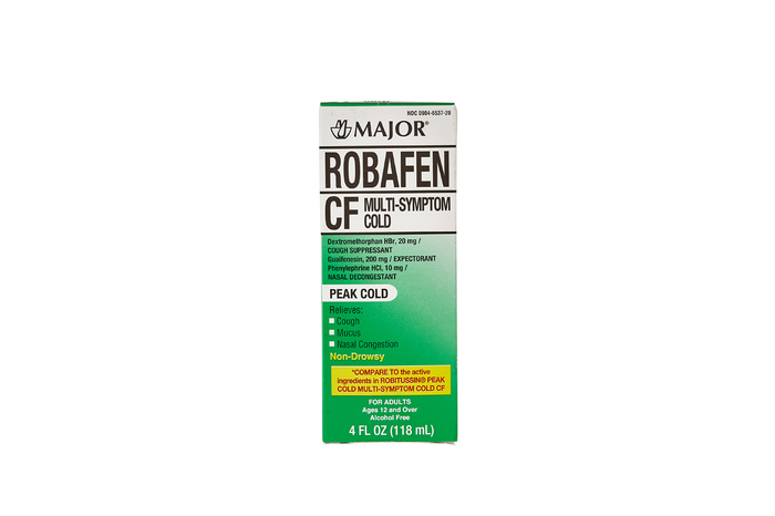Robafen Cf Liq 118 Ml By MAJOR PHARMA