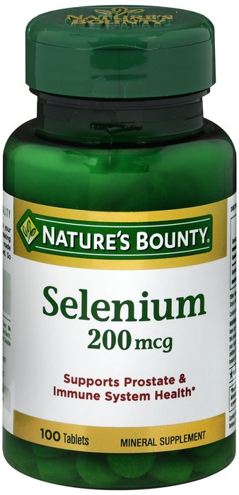 Selenium 200Mcg Tablet 200Mcg 100 By Nature's Bounty USA