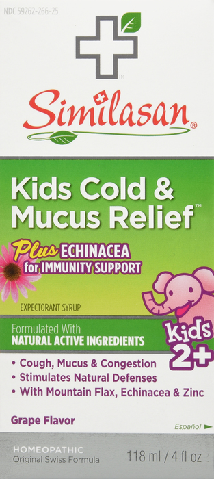 Case Of 24-Similasan Kids Cold&Mucus Relf Syrup 118 Ml Syrup 118 Ml By ...