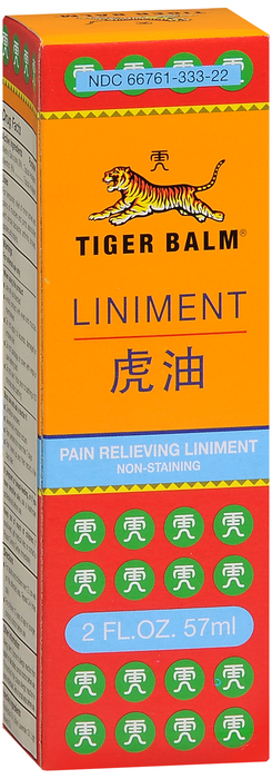 Pack of 12-Tiger Balm Liniment 2 oz By Prince Of Peace Enterprises In USA