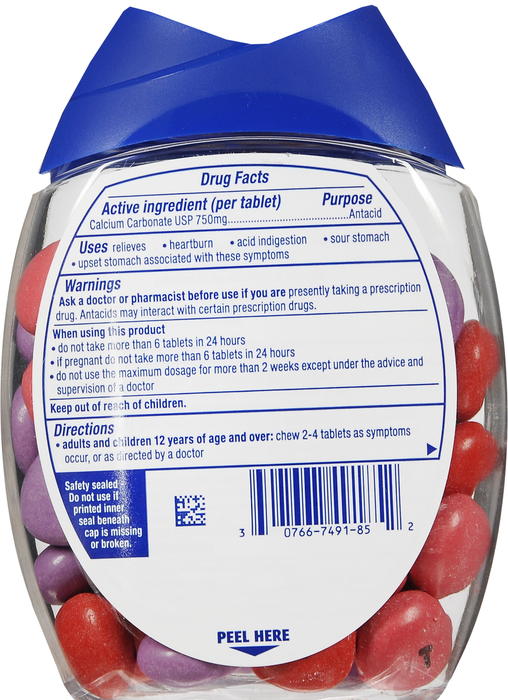 Tums Chewy Bites Tablet Chewable 60 By Glaxo Smith Kline Consumer Hc USA