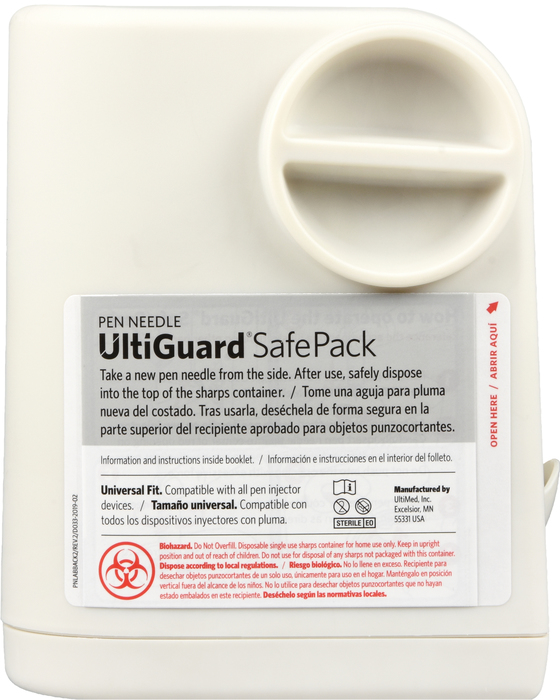 UltiGuard SafePack Pen Needles 32Gx6mm 100ct By Ultimed USA