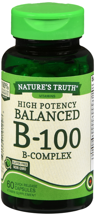 Vit B-100 Complex Capsule 60 By Rudolph Investment Group Trust USA