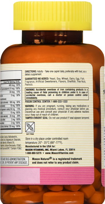 Women's Daily Formula Caplet Capsule 90 By Mason Distributors USA