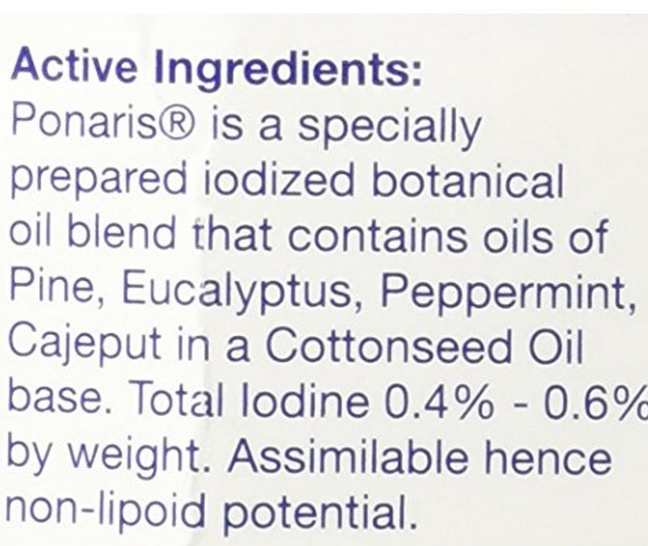 Ponaris Nasal Emollient 1 oz Case of 144 by Jamol Lab