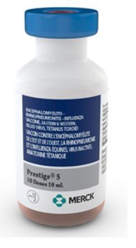 Prestige 5 Equine Vaccine, Killed Virus, 10mL By Merck Animal Health