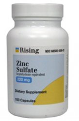 Zinc Sulfate Caps 220mg By Rising Pharmaceuticals