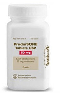 Prednisone Tablets 50mg, 100 Count By Roxane