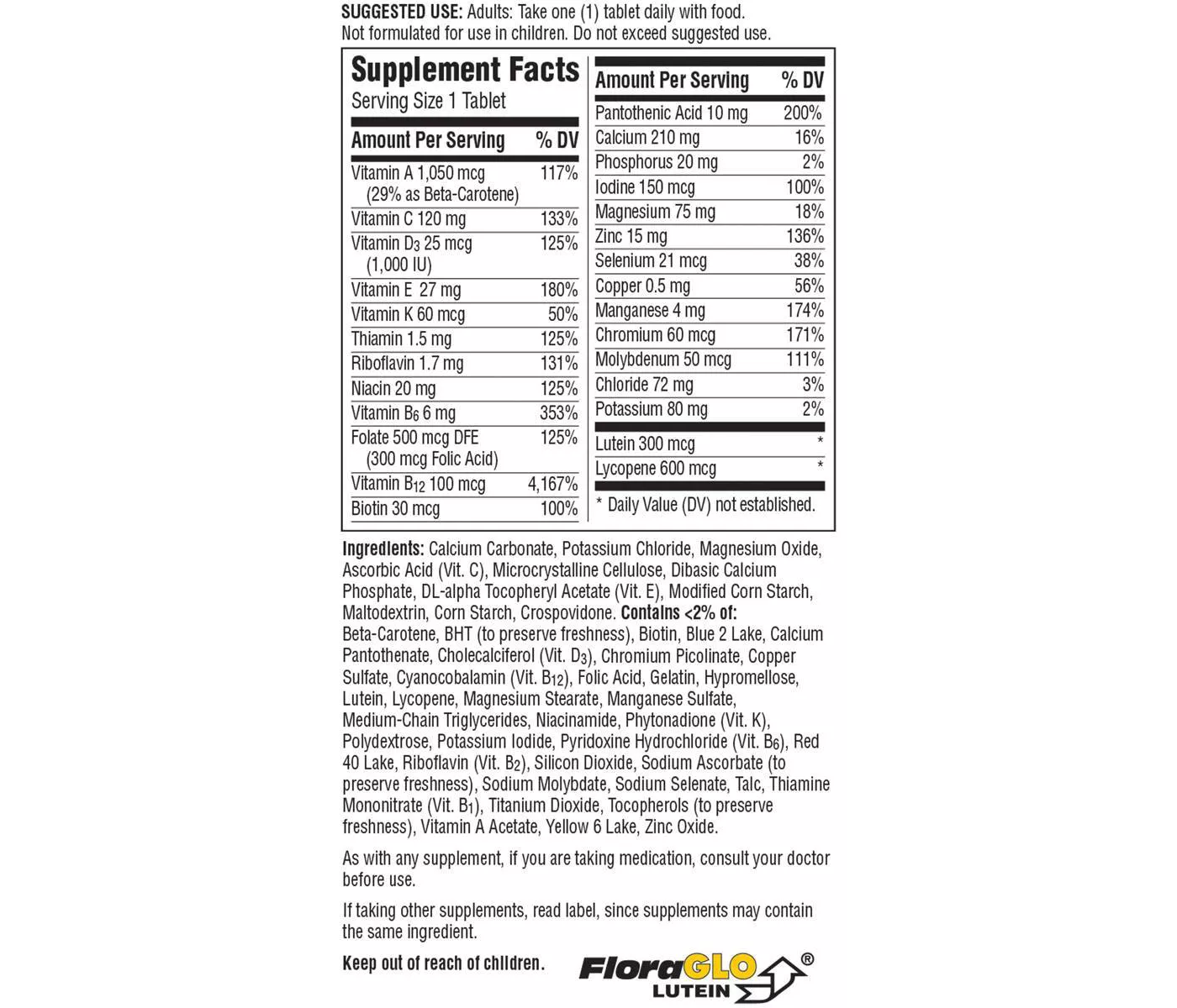 Centrum Silver MENS 50+ Multi TAB 100 CT BY Glaxo