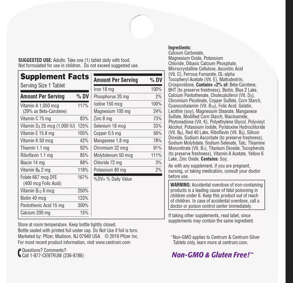 Centrum Women Multivit 120 Tab CT BY GLAXO