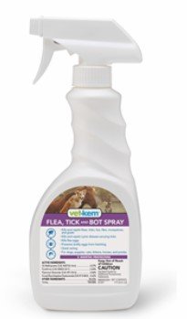 Vet-Kem Flea, Tick and Bot Spray 16oz By Vet Kem