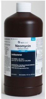 Neomycin (Neomycin Sulfate) Antibacterial Liquid, 16oz By Vet One