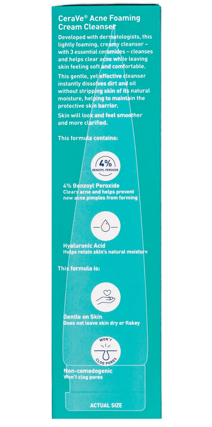 Cerave Acne Foaming Cleanser 5 Oz By Loreal-AM-54