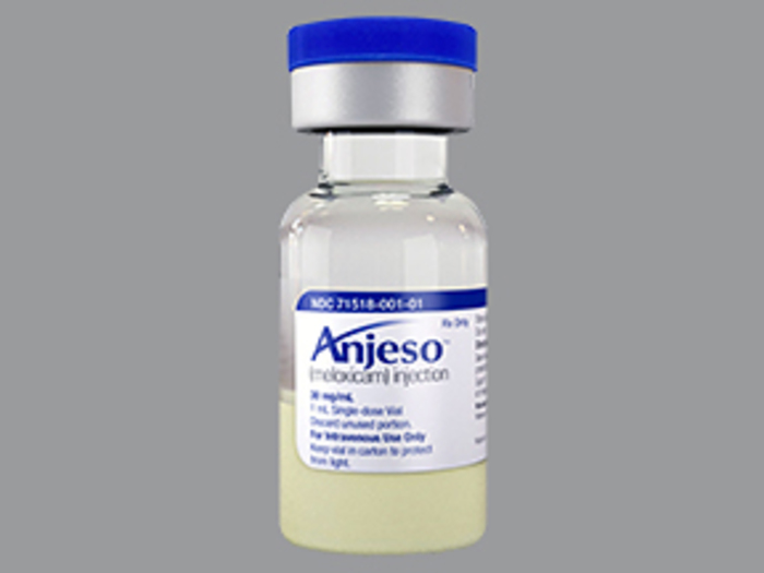 Rx Item-Anjeso 30 Mg/Ml Meloxicam Sdv 1 By Baudax Bio