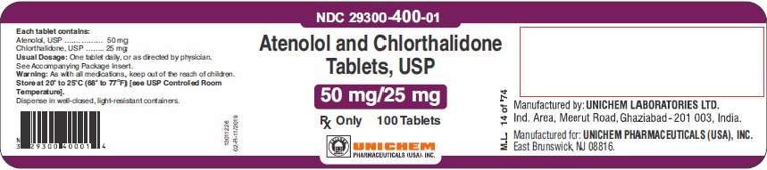 Rx Item-Atenolol-Chlorideo 50 Mg-25Mg Tab 100 By Unichem Gen Tenoretic
