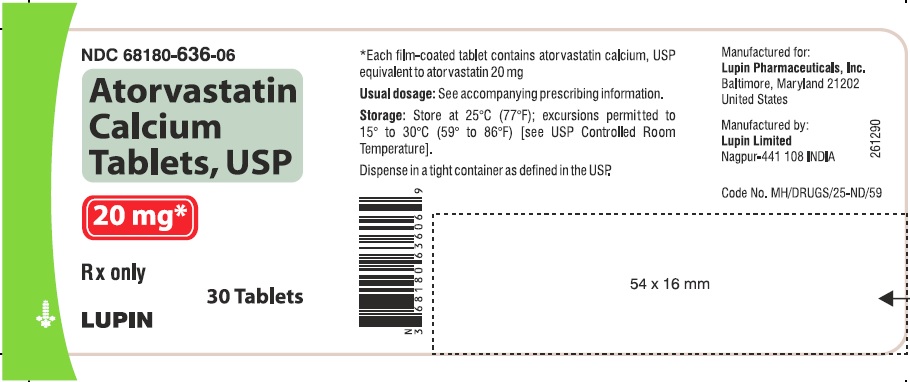 Rx Item-Atorvastatin 20 Mg Tab 500 By Lupin Pharma Generic Lipitor Exp ...