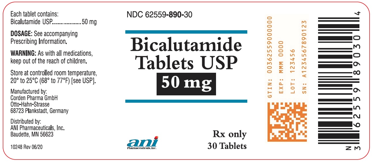 Rx Item-Bicalutamide 50 Mg Tab 30 By Ani Pharmaceuticals USA Gen Casodex