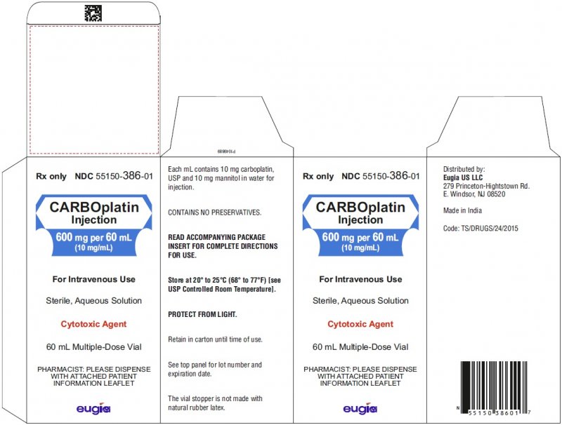 Rx Item-Carboplatin 10 Mg/Ml Vl 60ml By Auromedics Pharma USA Gen ...