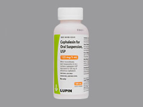 Rx Item-Cephalexin 125 Mg/5Ml Sus 200 By Lupin Pharma Generics Gen Keflex