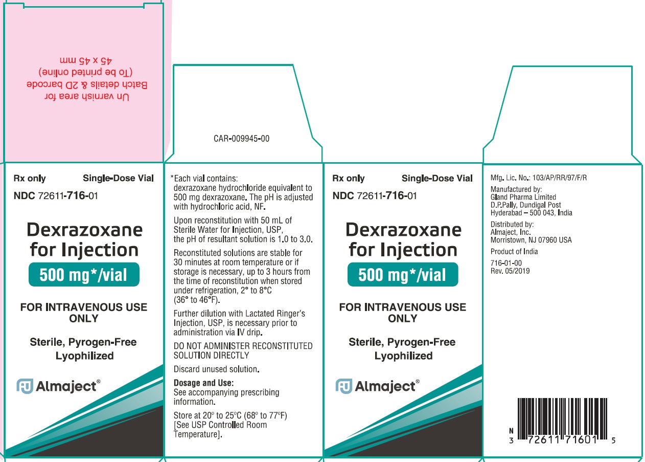 Rx Item-Dexrazoxane 500 Mg Vl By Almaject USA Gen Zinecard