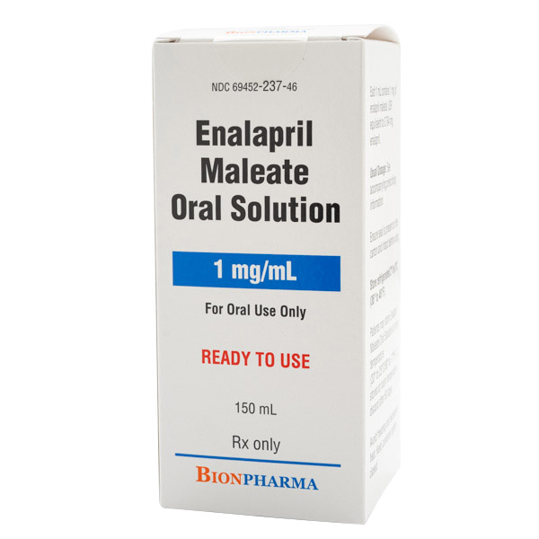 Rx Item-Enalapril 1 Mg/Ml Sol 150 By Bionpharma USA Gen Epaned