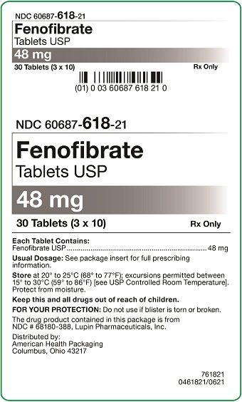 Rx Item-Fenofibra 48 Mg Tab 30 By AHP UD Gen Tricor