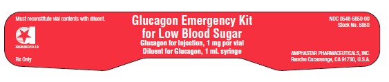 Rx Item-Glucagon Emergency Kit 1 Mg Vial 1 By Amphastar Pharmaceutical