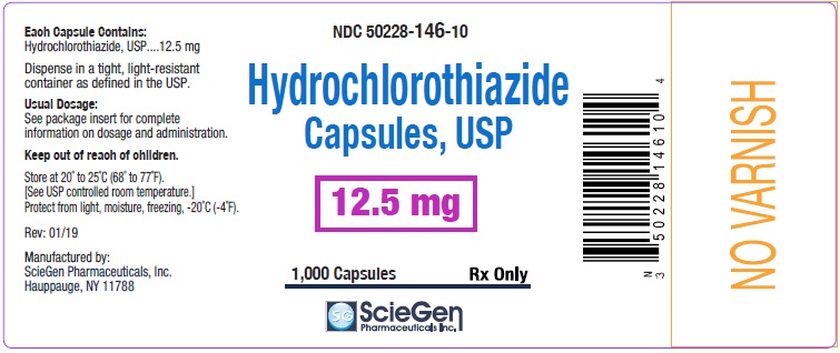 Rx Item-Hydrochlorothiazide 12.5Mg Cap 1000 By Sciegen Gen Hydrodiuril