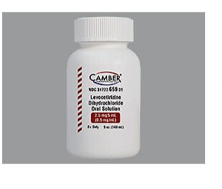 Rx Item-Levocetirizine 2.5 Mg/5Ml Sol 148 By Camber Pharmaceuticals Gen ...