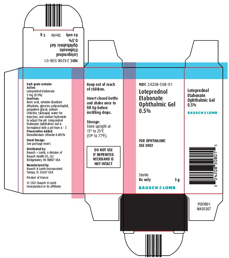 Rx Item-Loteprednol 0.005 Gel 5 By Valeant Pharm Gen Lotrmax