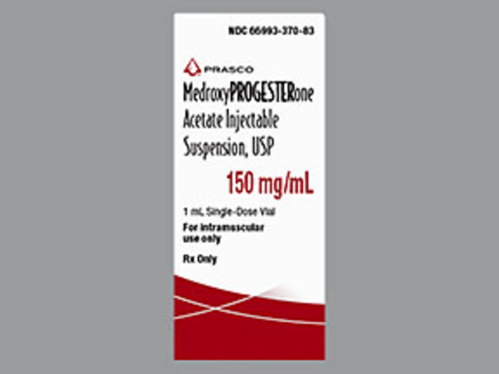 Rx Item-Medroxyprogesterone 150 Mg/Ml Vial 1 By Prasco USA Gen Depo Provera