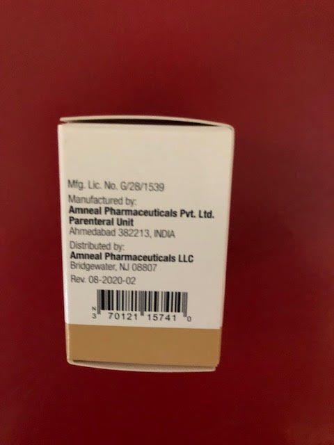 Rx Item-Methylprednisolone 80 Mg/Ml Vl 1ml By Amneal Pharma Gen Depo Medrol