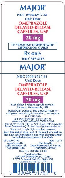 Rx Item-Omeprazole 20 Mg Cap 100 By Major Pharm Gen Prilosec UD