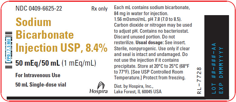 Rx Item-Sodium Bicarbonare 8.4% 1 Meq/Ml Vl 25X50 By Pfizer Pharm/Inj