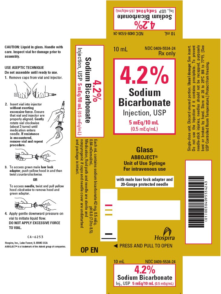 Rx Item-Sodium Bicarbonate 4.2% 0.5Meq/Ml Syg 10X10 By Pfizer Pharm/Inj
