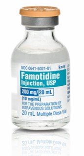 Famotidine Injection 10mg/mL, 4mL By West-Ward