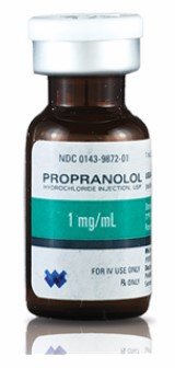 Propranolol HCI Injection 1 mg/mL By West-Ward