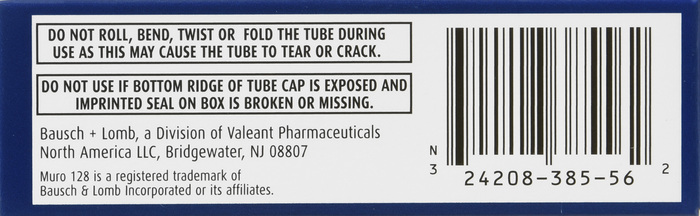 Muro-128 5% Corneal Edema Oint 2X 3.5Gm