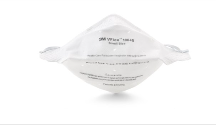 3M N95 Particulate Respirator & Surgical Mask Box of 50 1804s By 3M ...