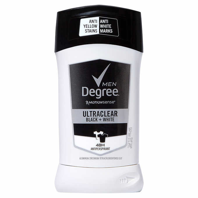 Degree Men UltraClear Antiperspirant Deodorant Stick Black + White 2.7 ...