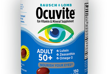 Ocuvite Adult 50+, 150 Soft Gels by Valeant Pharma