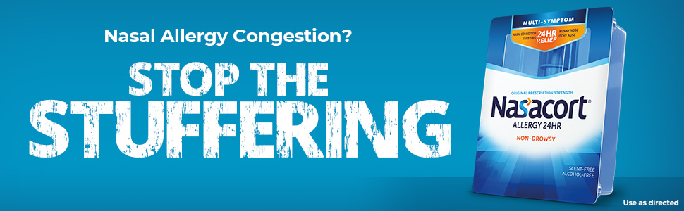 Nasacort Allergy 24Hr 4 Bottles Of 120 Sprays