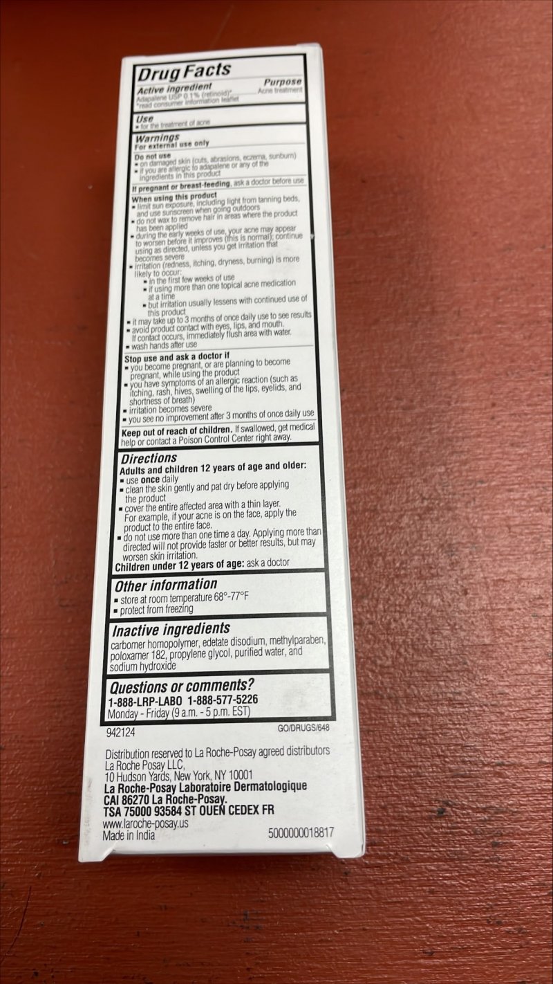 La Roche-Posay Effaclar Ada Gel 1.6Oz By L'Oreal Laroche Posay
