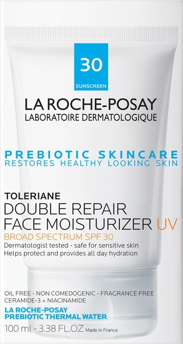 La Roche-Posay Toleriane 30SPF Double Repair Face Cream 3.3 Oz By L'Oreal