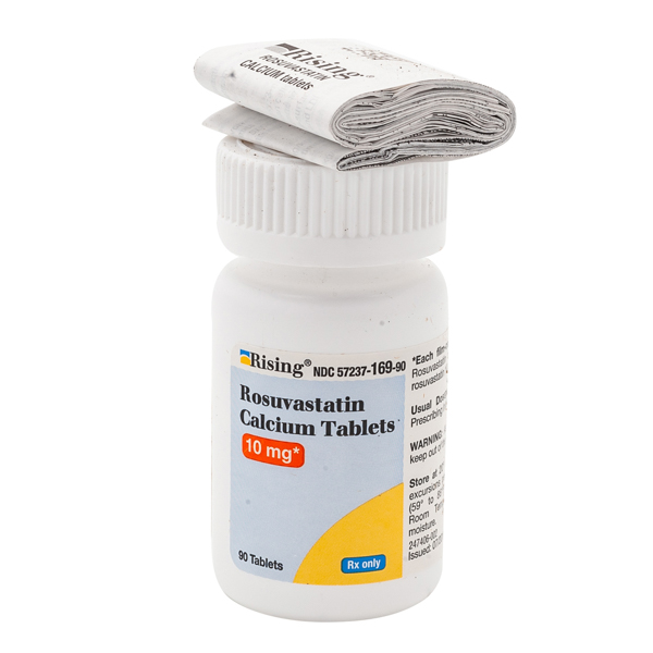 Rx Item-Rosuvastatin 10Mg 90 Tab By Rising Pharma Usa Short Dated