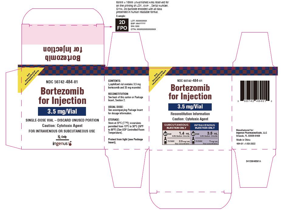 Rx Item-Bortezomib 3.5Mg Single Dose Vial By Ingenus Pharma USA Gen Velcade