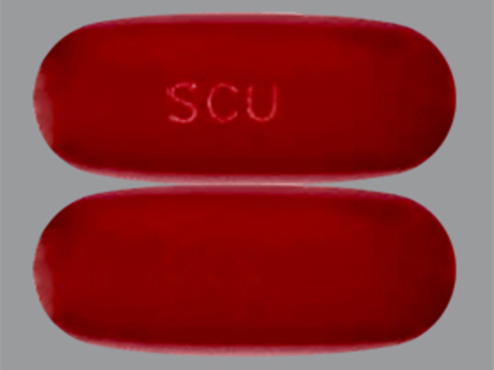 Pack of 12-Docusate Calcium 240 mg Soft Gel 240 mg 100 By GNP USA Gen ...