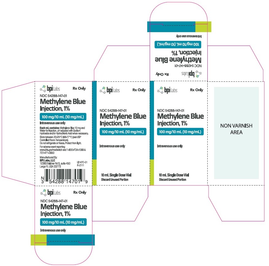 Rx Item- Methylene Blue 1% 10ML SDV by Bpi Labs USA