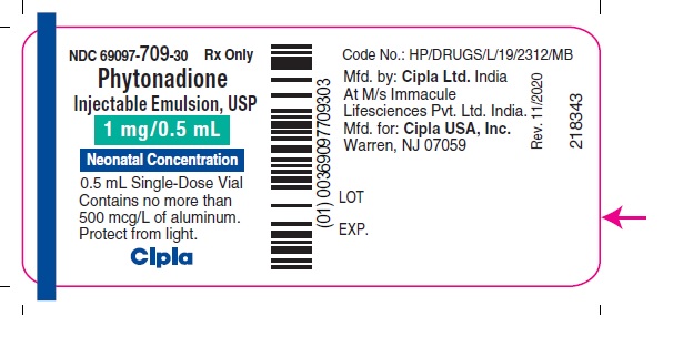 Rx Item-Phytonadione 1MG 10X0.5ML SDV by Cipla USA